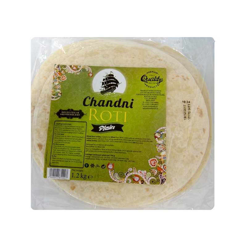 Chandni Roti White 18 pcs