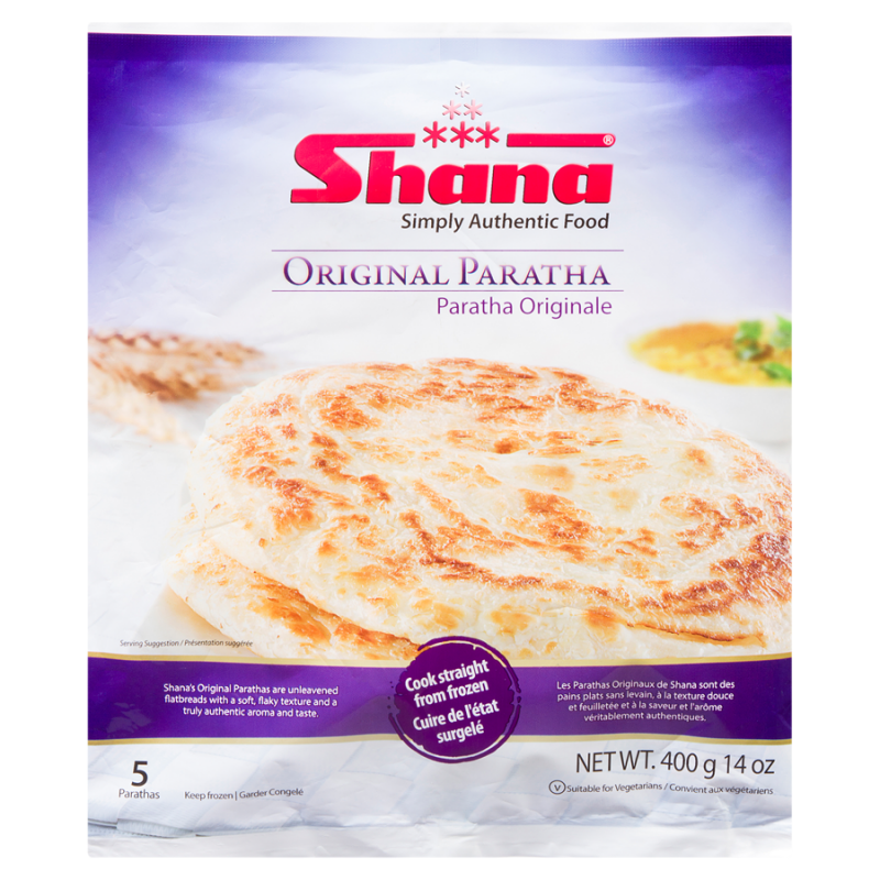 (Frozen) Shana Original Paratha 5 Pcs