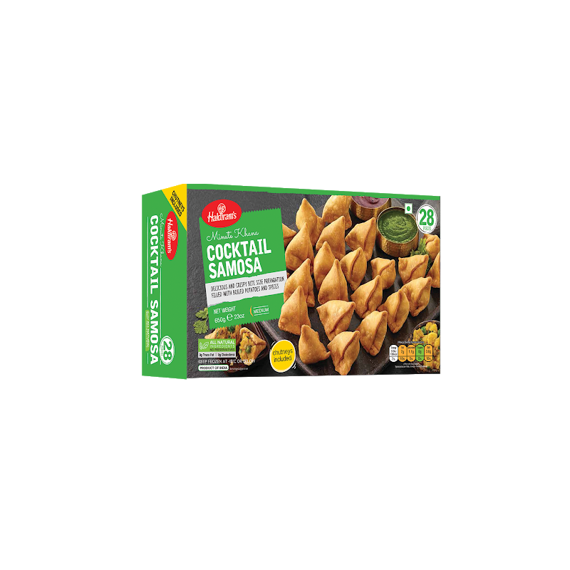 (Frozen) Haldirams Cocktail Samosa - 28 Pcs