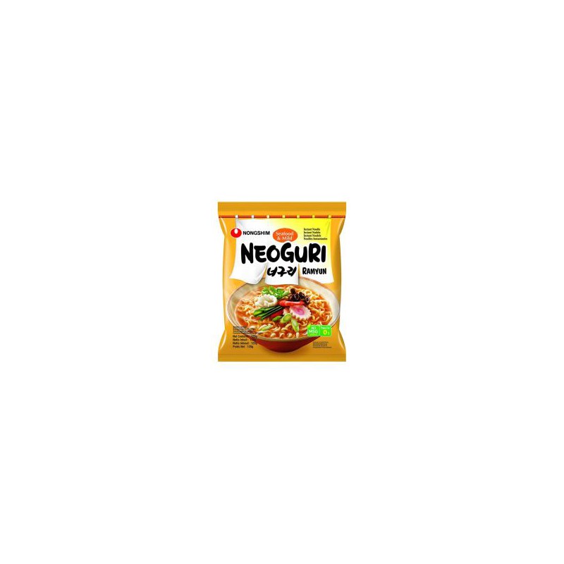 Neoguri Nongshim Neoguri Spicy Ramen Pack 120gx5ea/농심 얼큰한