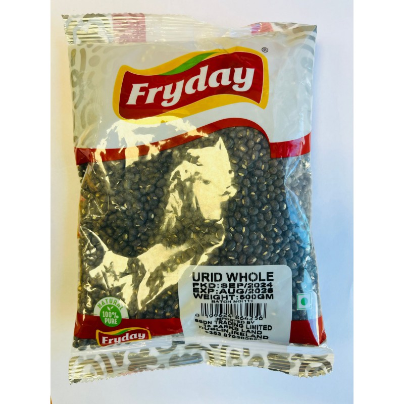 FryDay Urid Dal Whole 500 gms