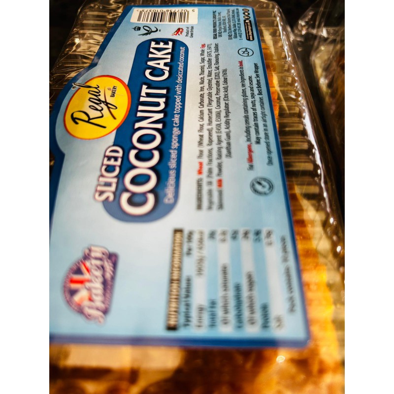Regal Sliced Coconut Cake10 Pcs