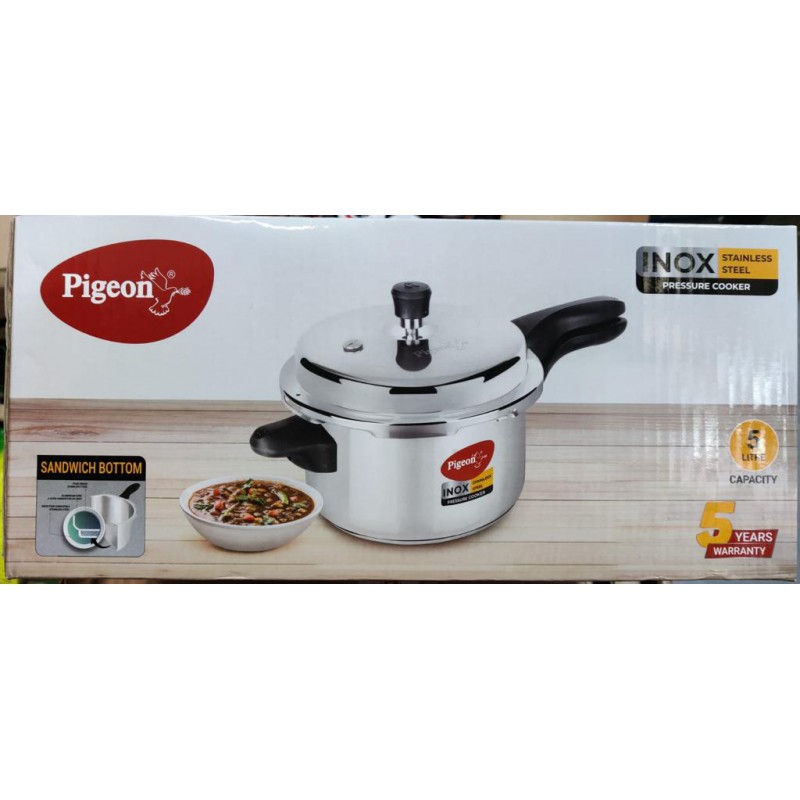 Pigeon Pressure Cooker Induction Based 3 Ltrs