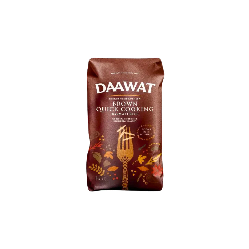 Daawat Brown Basmati Rice 1kg